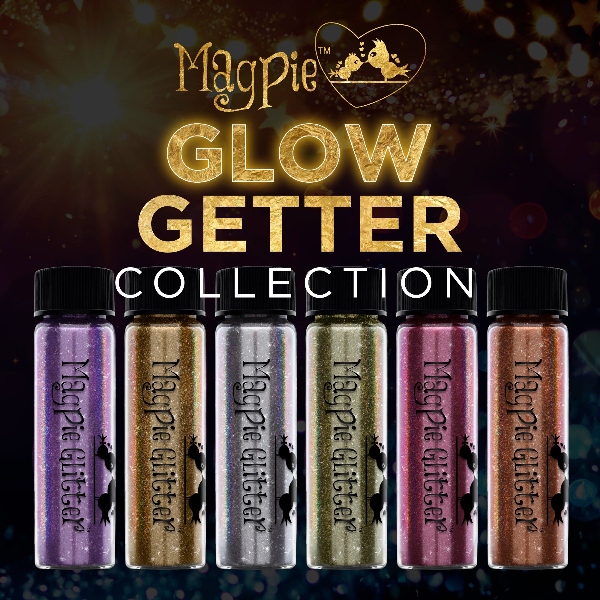 Glow Getter Glitter Collection 2022 MagpieBeautyUSA