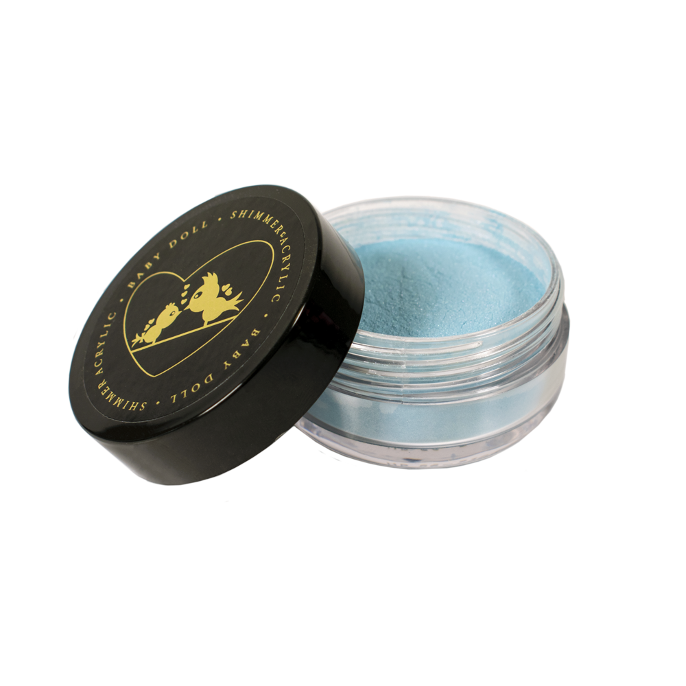 Baby Doll Shimmer Acrylic Powder, 7g pot – MagpieBeautyUSA