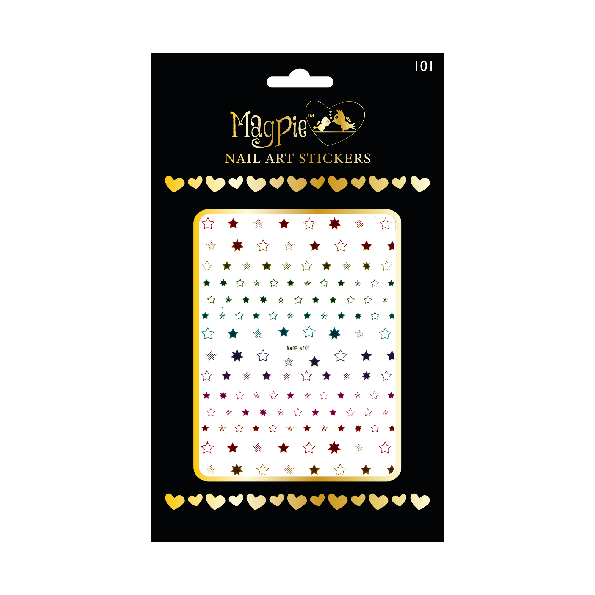 Sticker #101 - Stars – MagpieBeautyUSA